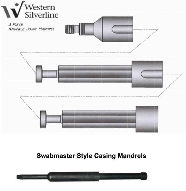Specialty Swab Mandrels - Western Silverline